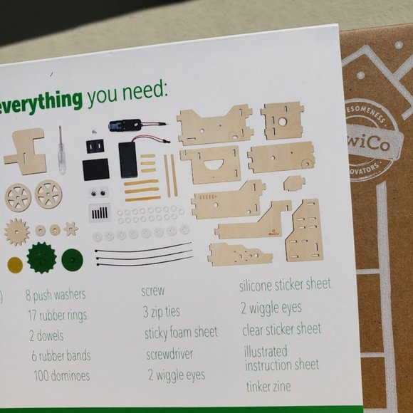 Kiwi | Toys | New Kiwi Co Domino Machine Stem Kit Science Engineering ...